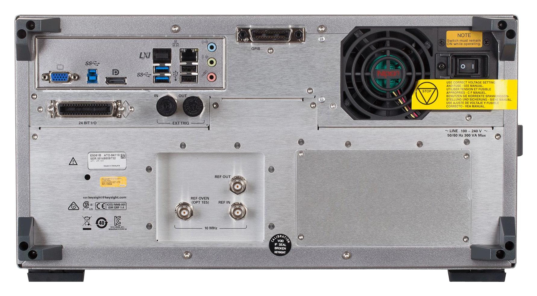 E5061B/3L3 - Keysight Technologies - Vector Network Analyzer, PC Based ...