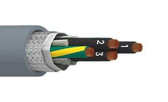 901204CY SL005 - Alpha Wire - Multiconductor Cable, Shielded, 4 Conductor