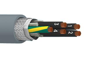 901405CY SL005 - Alpha Wire - Multiconductor Cable, Shielded, 5 Conductor