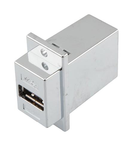ECF504-30-UABS-HR - L-com - USB Adapter, USB Type A Receptacle, USB ...