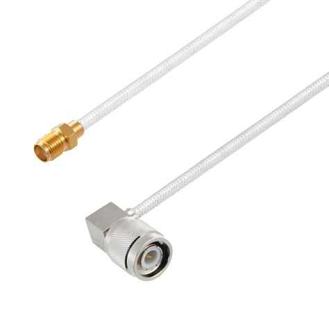 LCCA30431-FT3 - L-com - RF / Coaxial Cable Assembly, SMA Jack to 90 ...