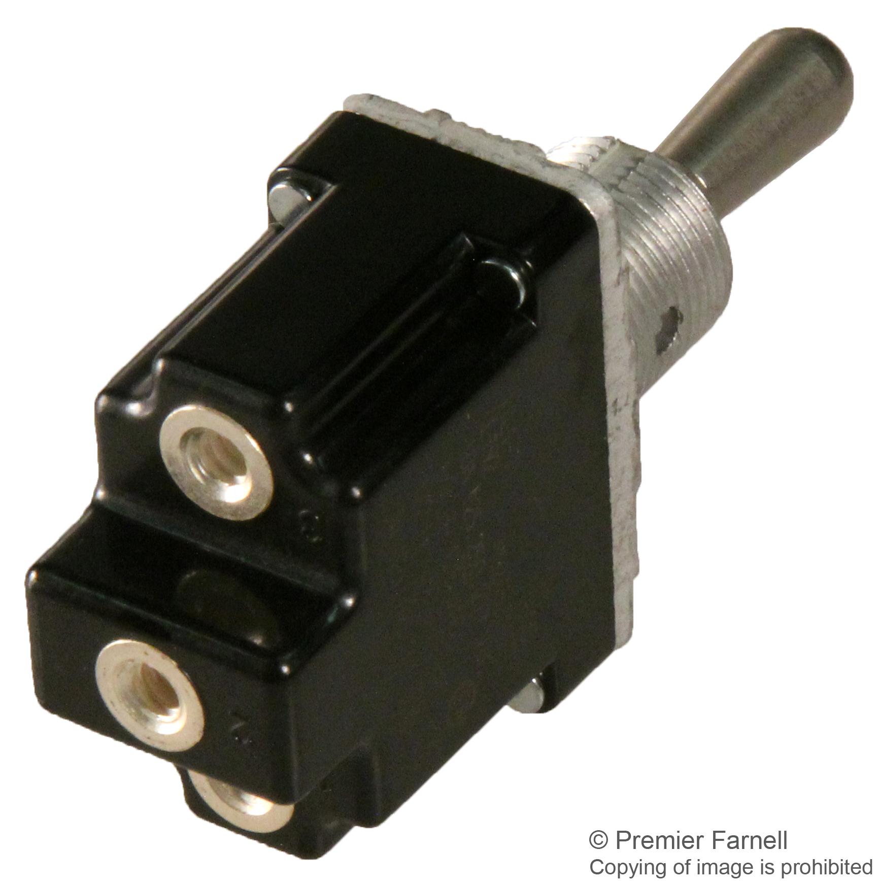 1TL1-7 - Honeywell - Toggle Switch, (On)-Off-(On), SPDT