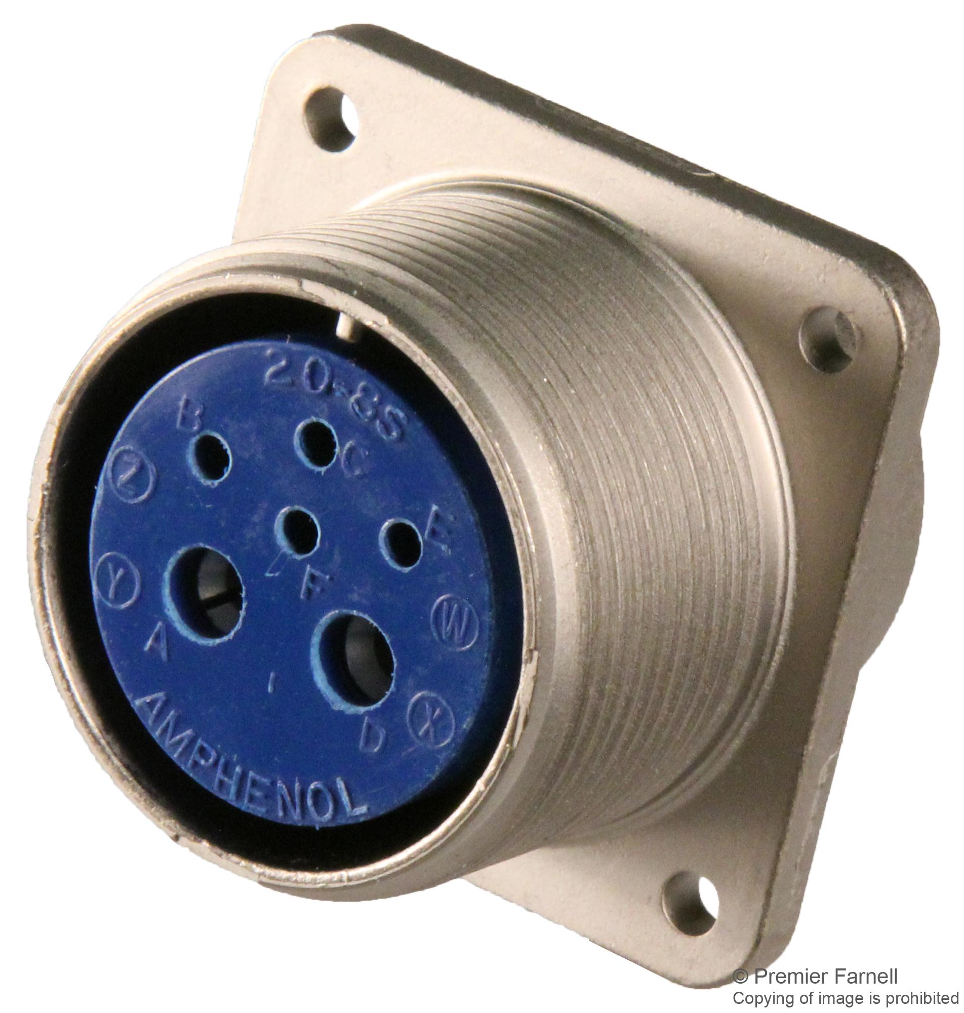 97-3102A-20-8S(689) - Amphenol Industrial - Circular Connector, 97 ...