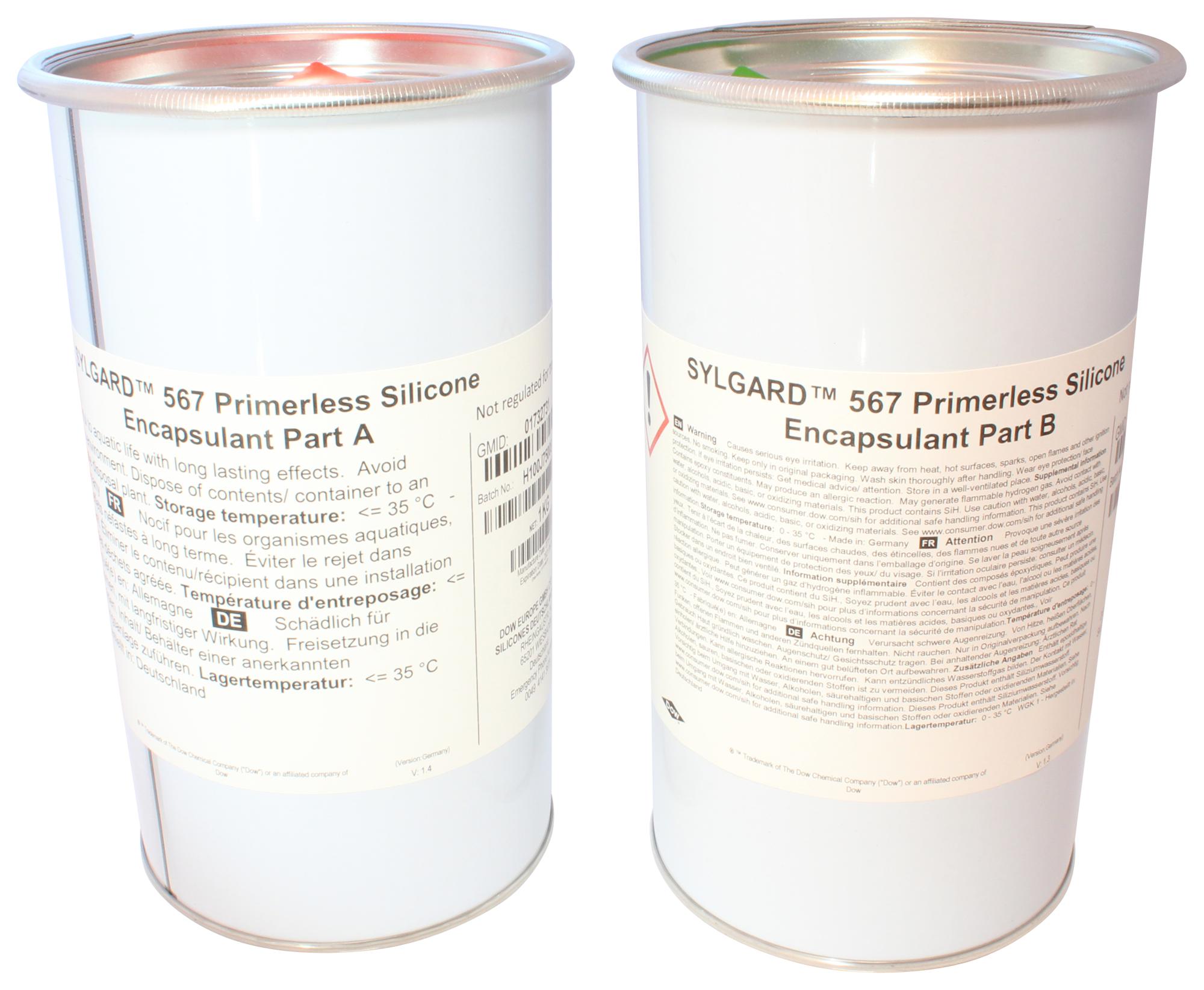 567 2KG KIT - Dow - Sealant, Encapsulant Kit, Sylgard 567