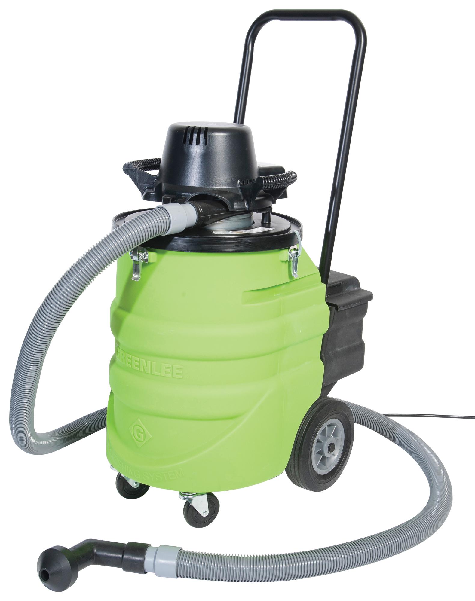 690-15 - Greenlee - Vacuum Cleaner, 120 V, Green / Black