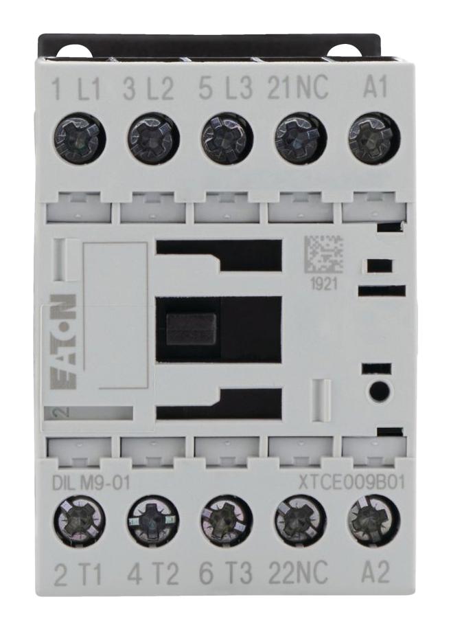 DILM9-01(24VDC) - Eaton Moeller - Contactor, DIN Rail, Panel