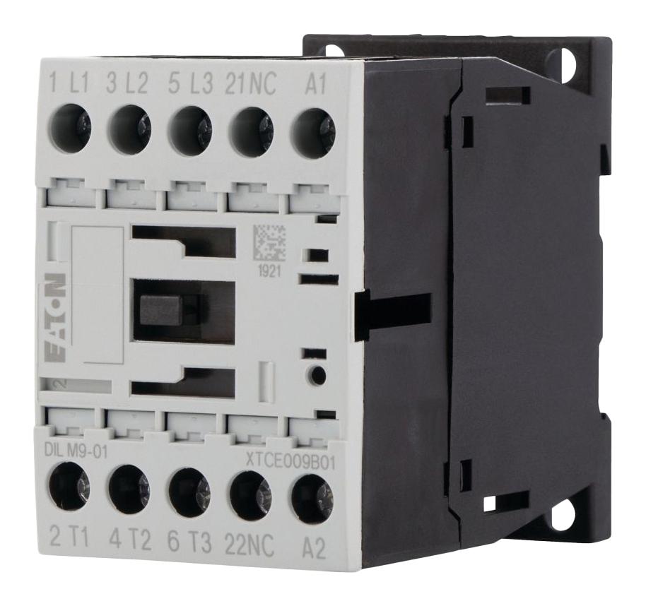 DILM9-01(24VDC) - Eaton Moeller - Contactor, DIN Rail, Panel