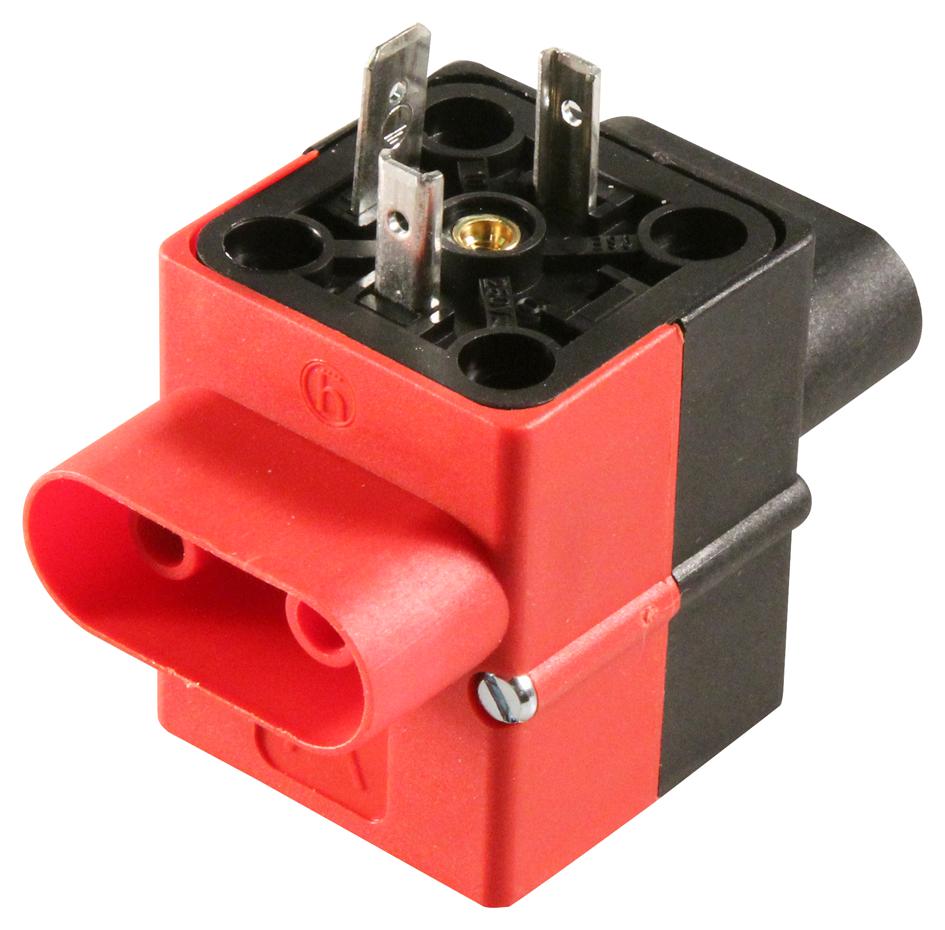 MESAP 43650 - Hirschmann - Connector Accessory, Black / Red, Measuring ...