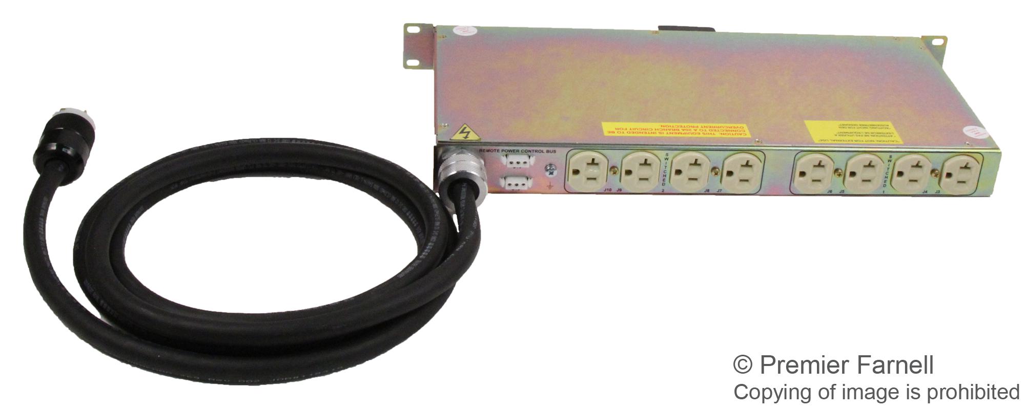 TPC115-10A2 - Eaton Powerware - Power Distribution, Rack Mount, 10 Outlets