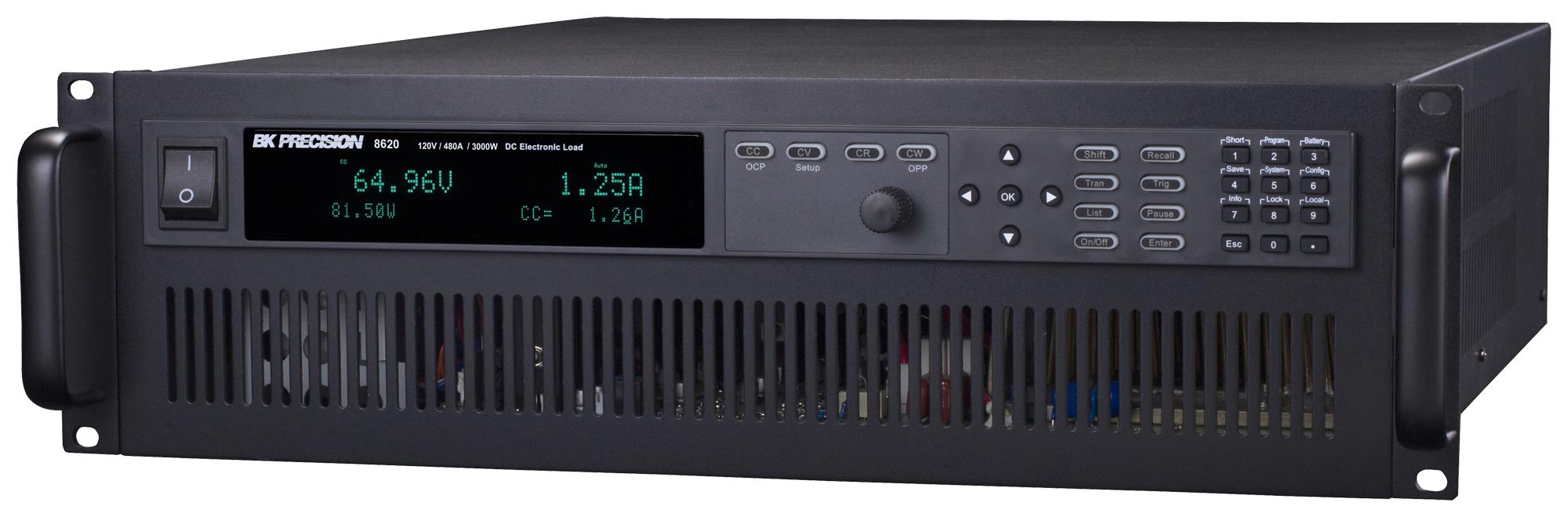 8620 - B&k Precision - DC Electronic Load, 8600 Series, 3 kW