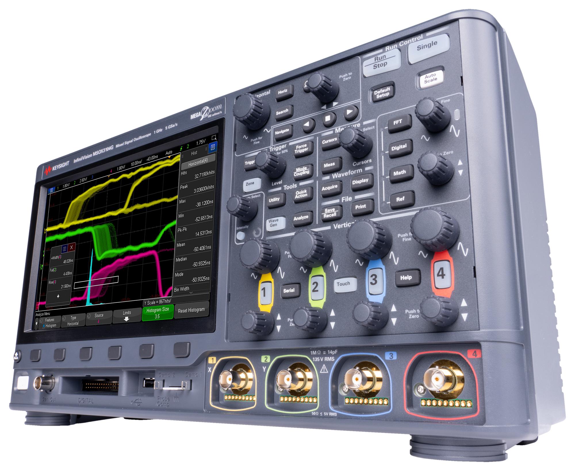 DSOX3104G - Keysight Technologies - Digital Oscilloscope, InfiniiVision ...