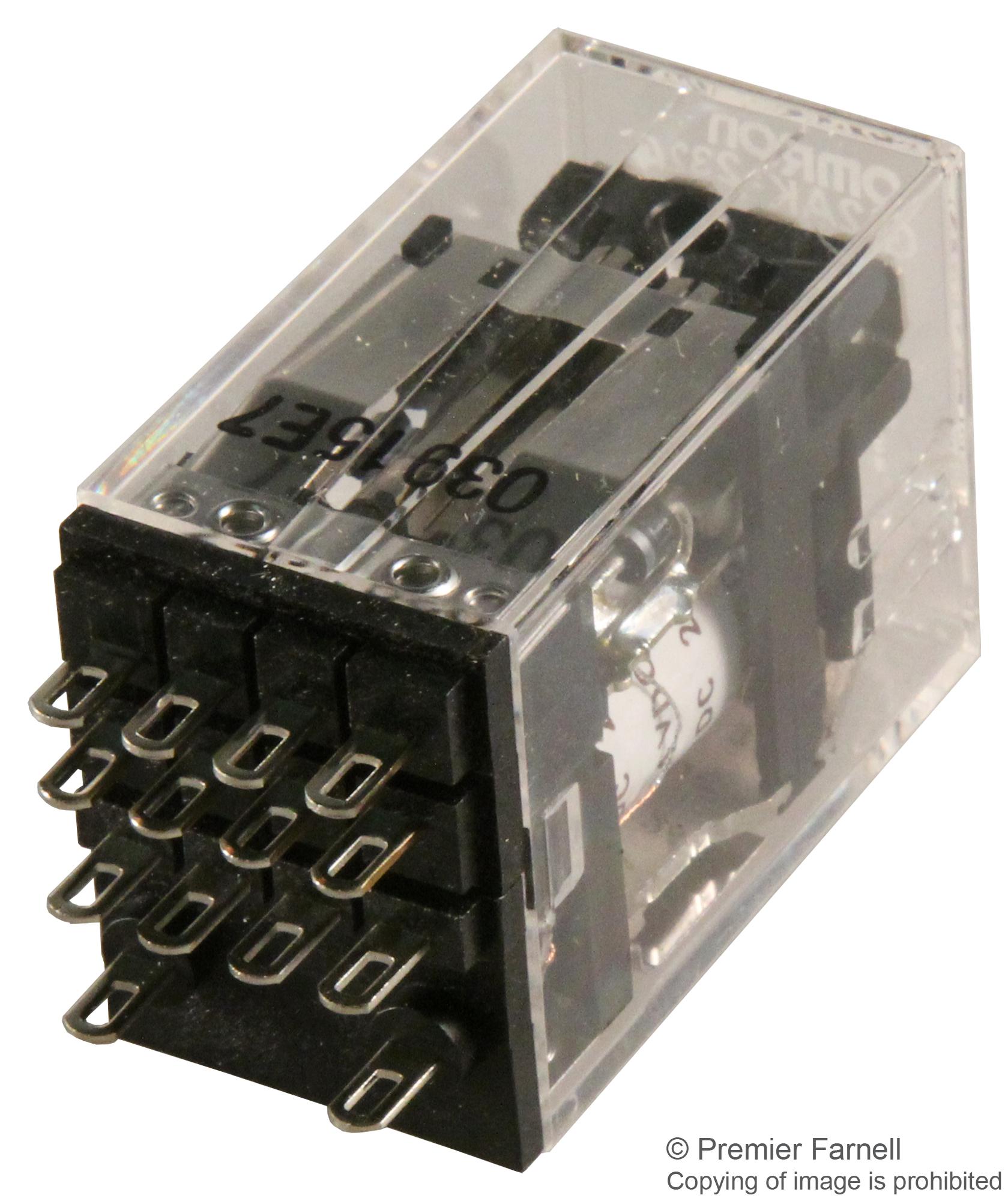 G2AK-232A-DC24 - Omron Industrial Automation - Signal Relay, 24 VDC, DPDT