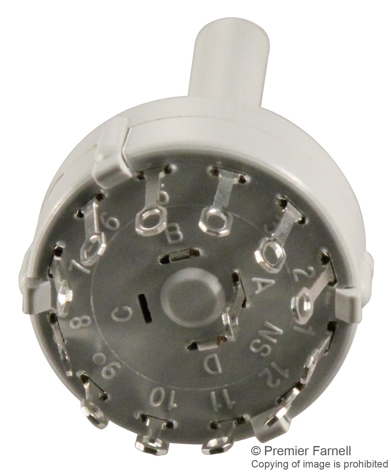 CK1024 - Lorlin - Rotary Switch, 12 Position, 1 Pole