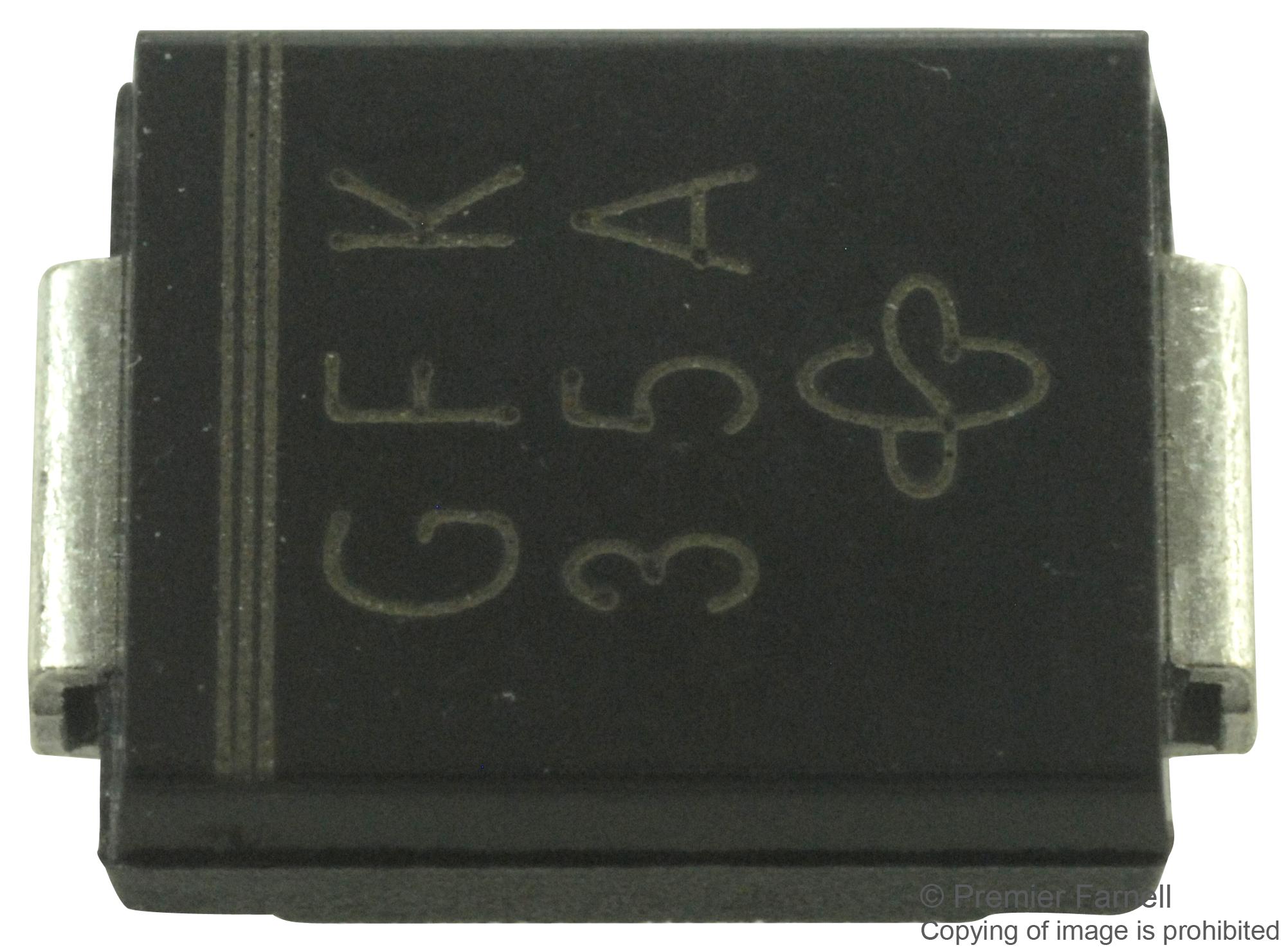 SMCJ30A-E3/57T - Vishay - TVS Diode, TRANSZORB SMCJ Series, Unidirectional