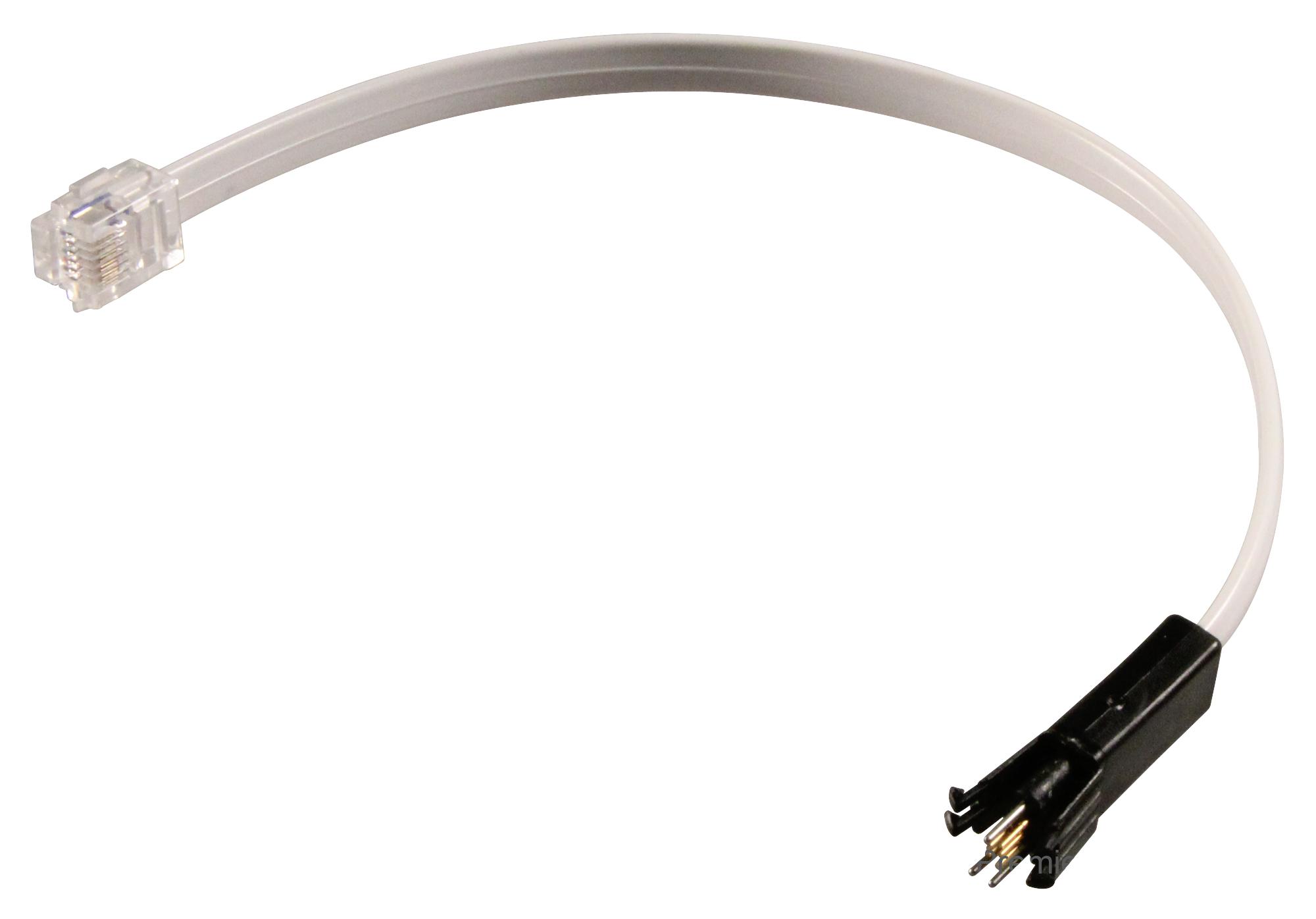 TC2030-MCP - Microchip - In-Circuit Cable, 6-Pin, RJ12 Modular Plug
