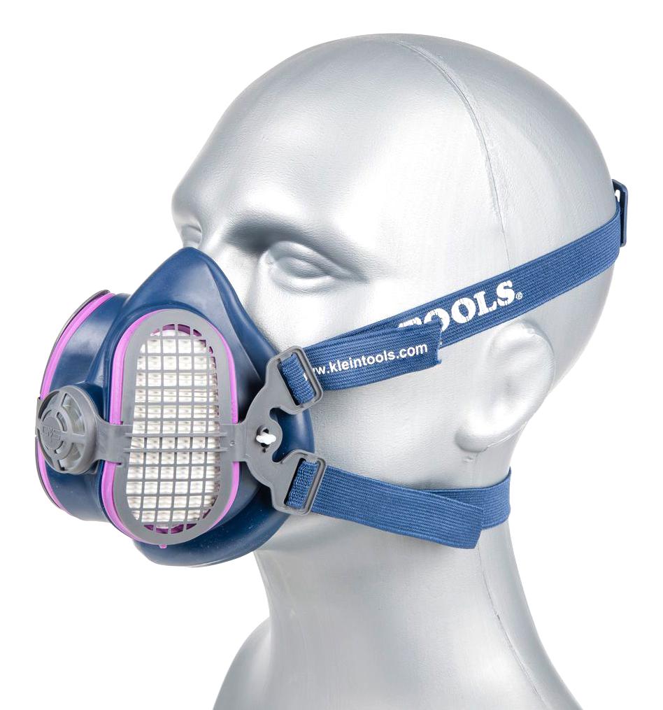 60244 - Klein Tools - Half Mask Respirator, P100, NIOSH Approved