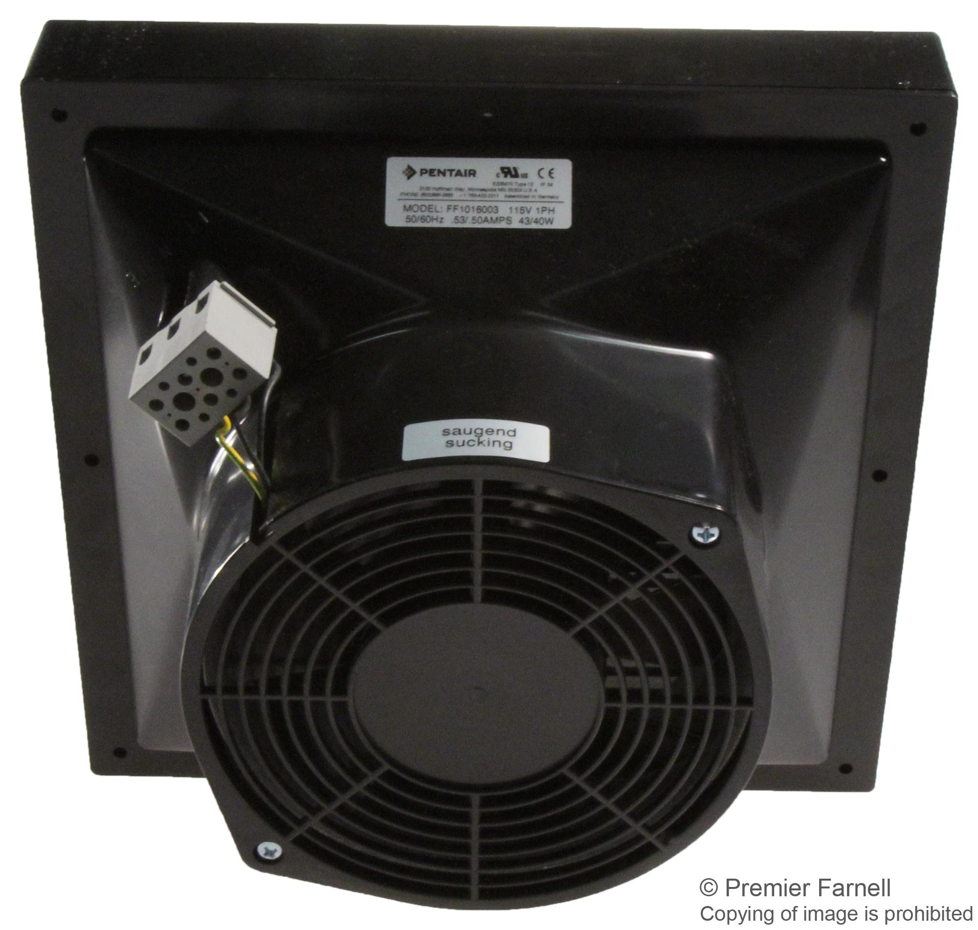 FF1016003 - Nvent Hoffman - Fan Filter Assembly, Plastic