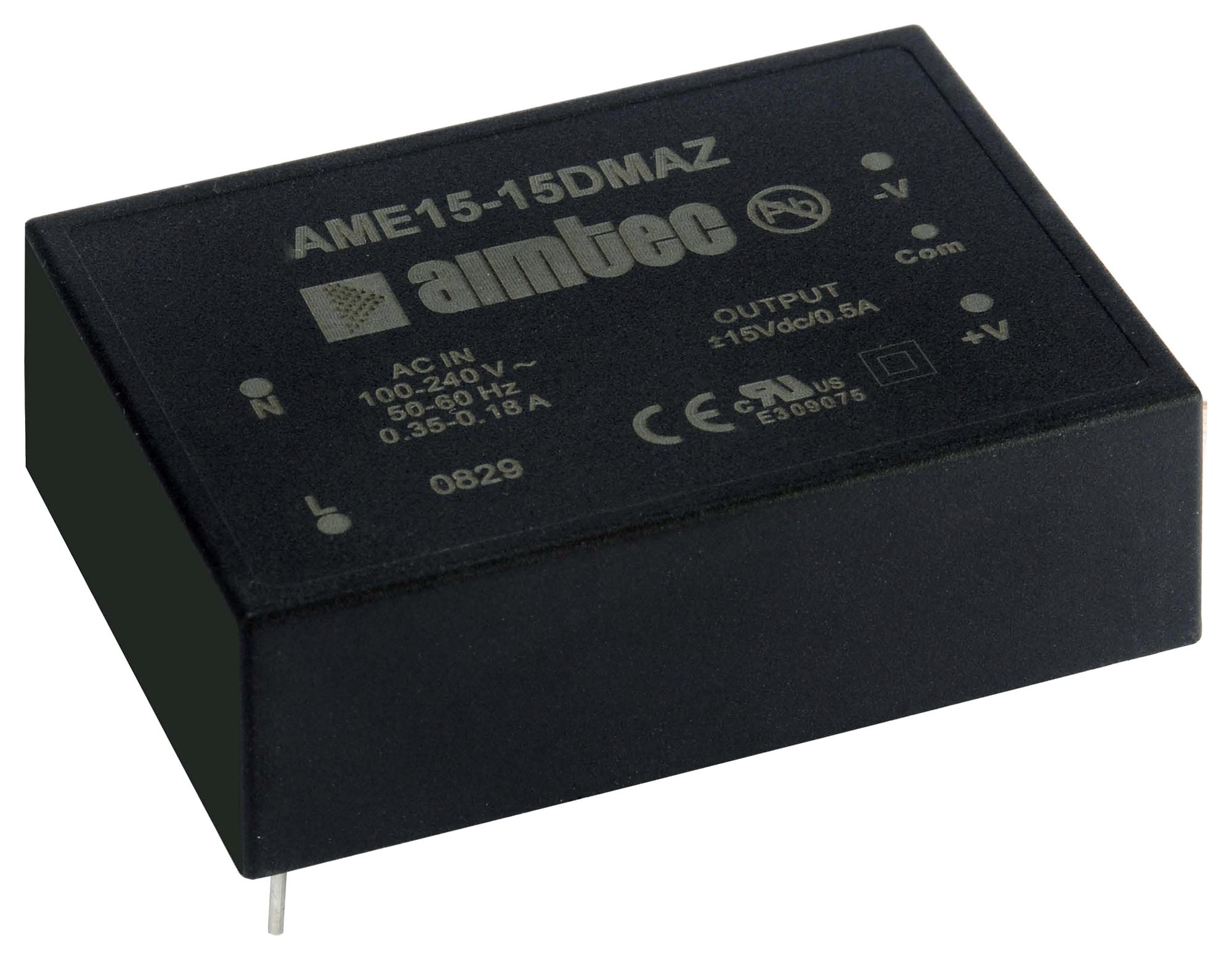 AME15-24SMAZ - Aimtec - AC/DC PCB Mount Power Supply (PSU), ITE ...