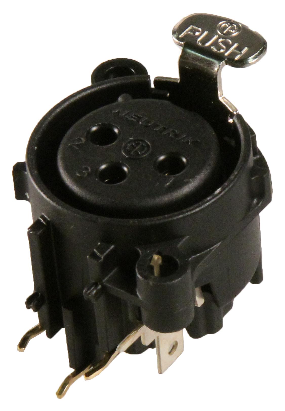 NC3FAH2 - Neutrik - XLR Connector, 3 Contacts, Receptacle