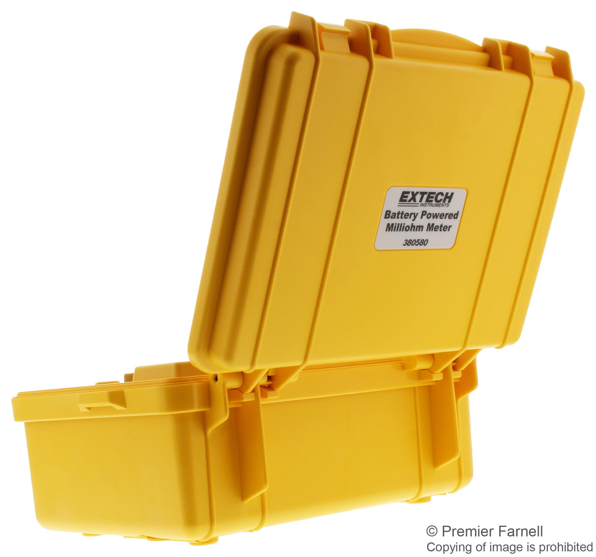 380580 CAL D - Extech Instruments - Ohmmeter, Calibrated w/Data, 4-Wire