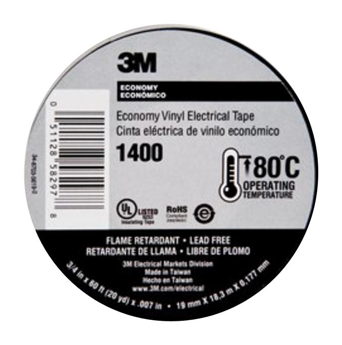 1400-3/4X60' - 3m - Tape, Pressure Sensitive Adhesive, Rubber Based ...