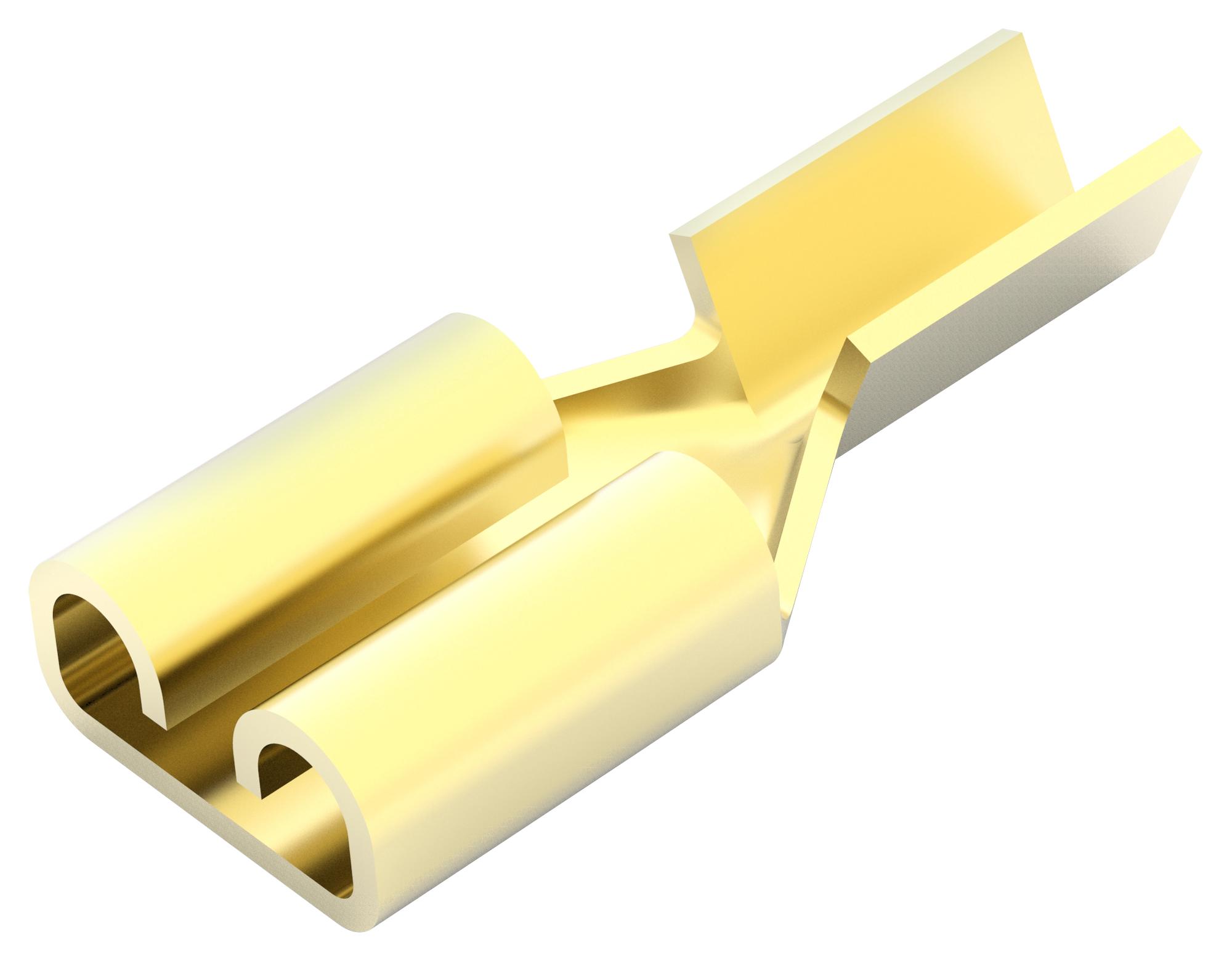 61818-1 - Amp - Te Connectivity - Quick Disconnect Terminal, FASTON 110 ...