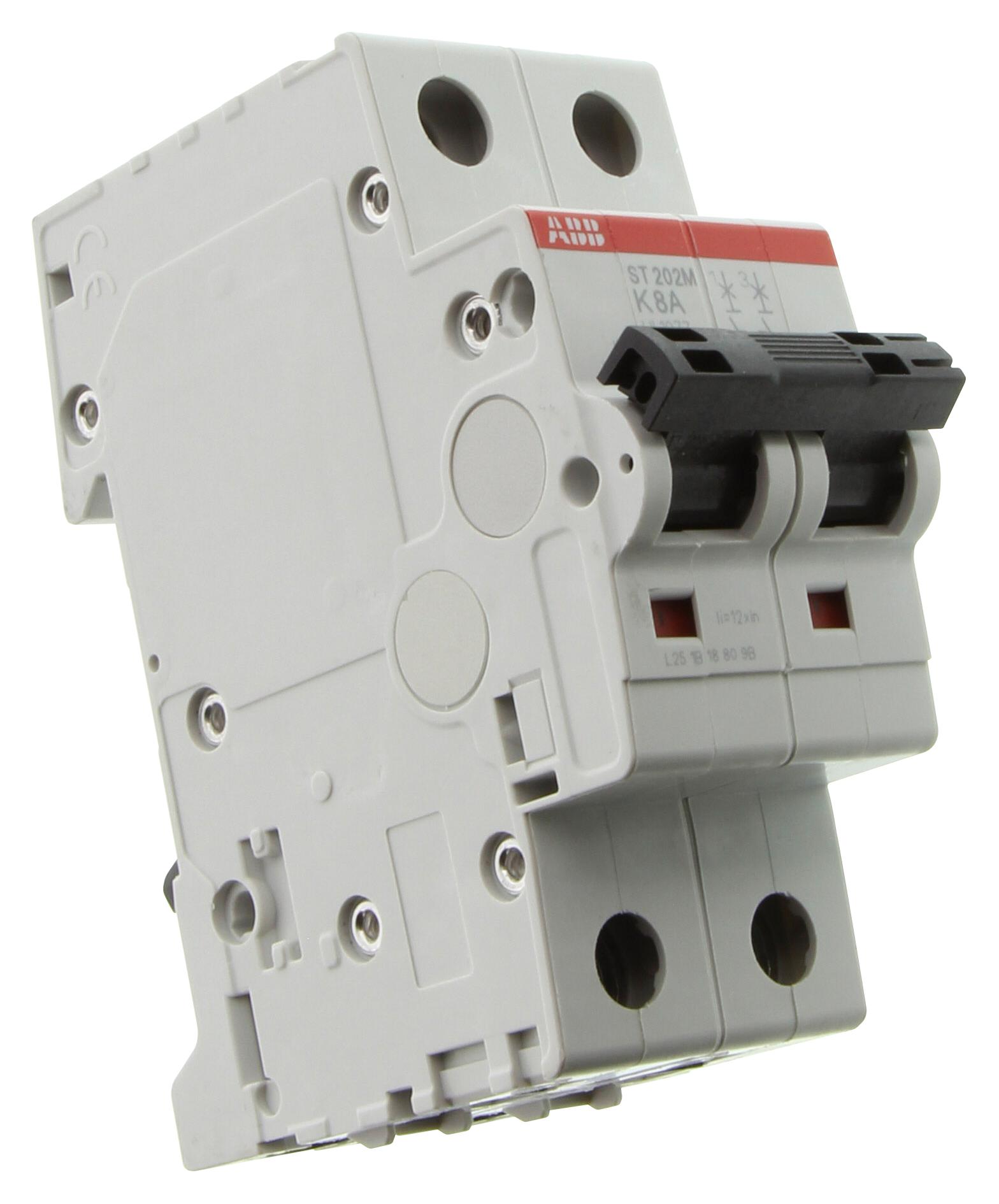 ST202M-K8 - Abb - Thermal Magnetic Circuit Breaker, Miniature, System pro M compact ST200M Series