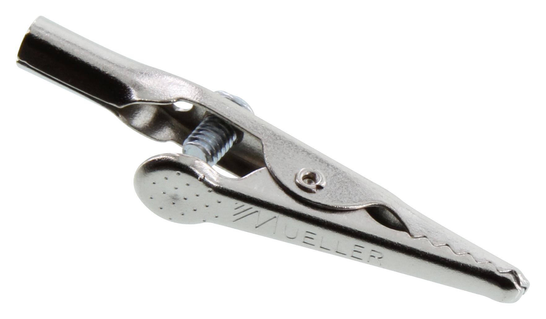 BU-60S - Mueller Electric - Alligator Clip, Screw, Steel