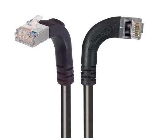 TRD695SZRA12GRY-15 - L-com - Ethernet Cable, Cat6, 90° RJ45 Plug to 90 ...