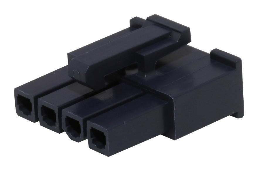 46994-0412 - Molex - Connector Housing, Mini-Fit Jr. 46994 Series ...