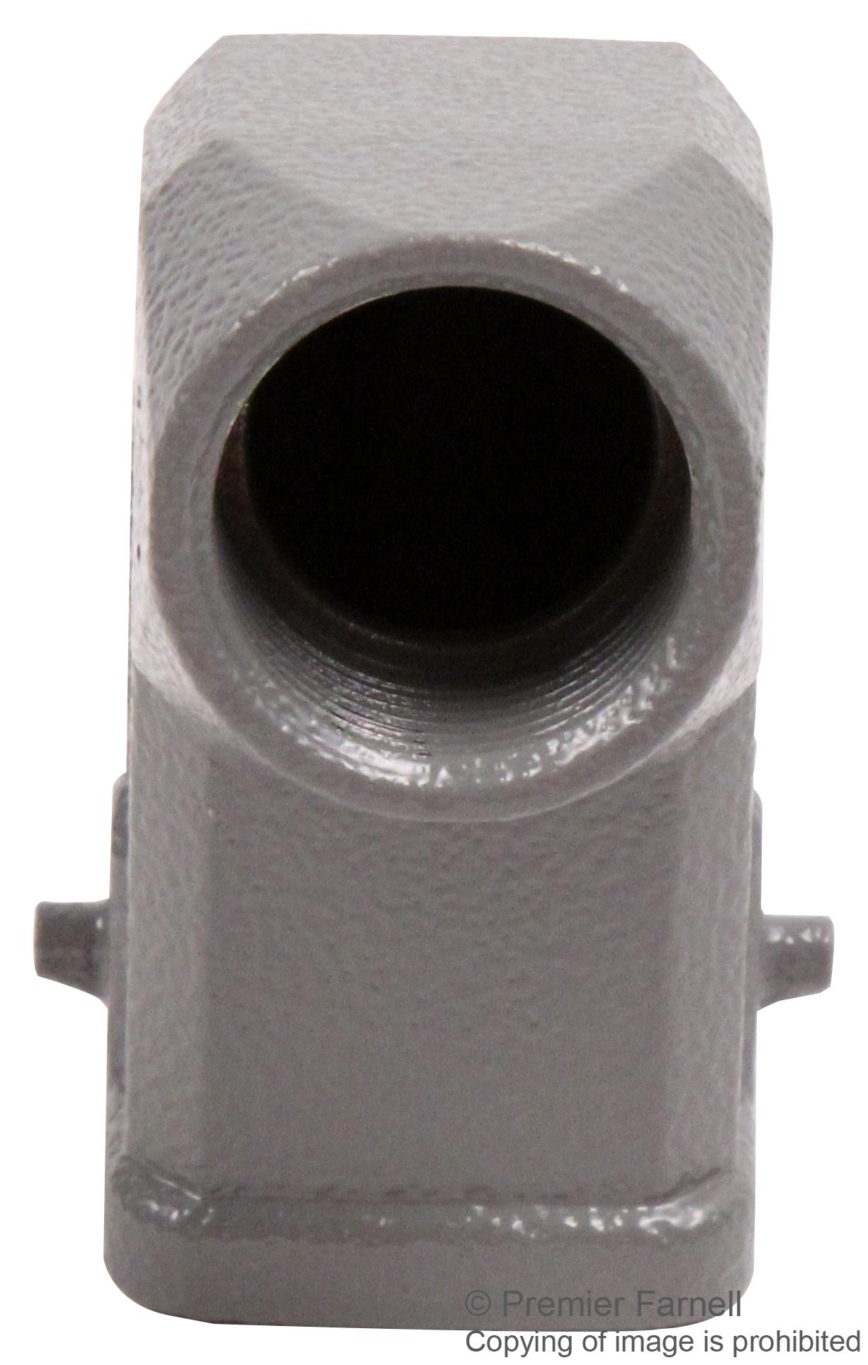 19200031640 - Harting - Heavy Duty Connector, M20 Angled Entry, 2 Pegs
