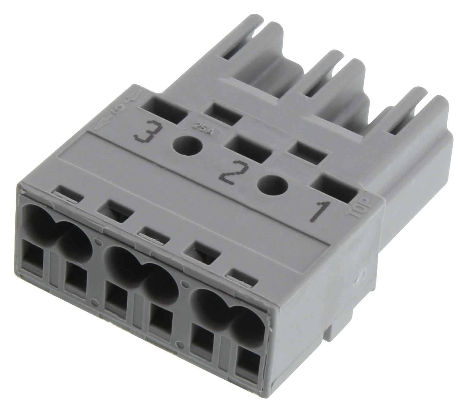770-253 - Wago - Pluggable Terminal Block, 10 mm, 3 Positions