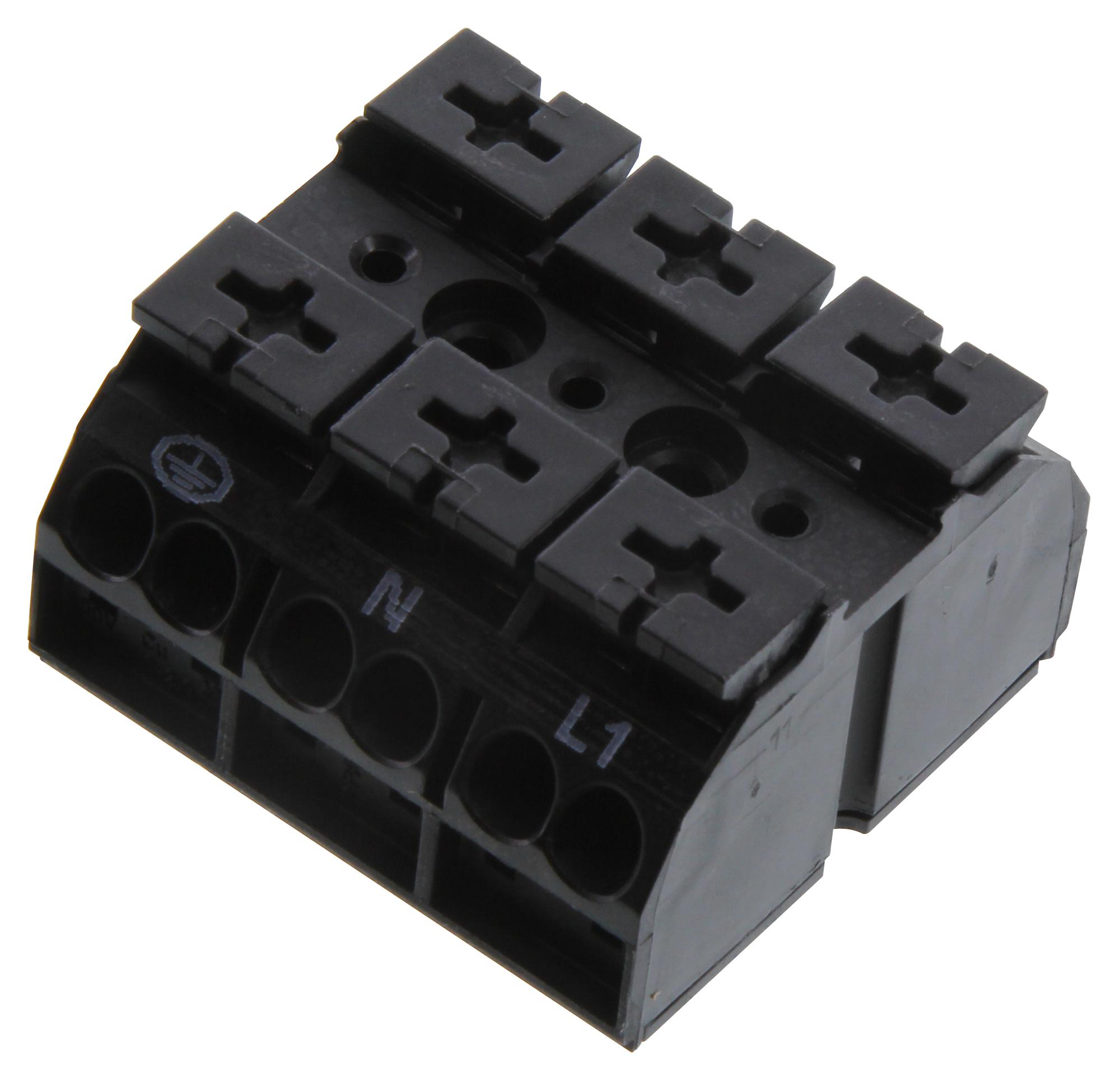 862-1503 - Wago - Panel Mount Barrier Terminal Block, 2 Row, 3 Positions