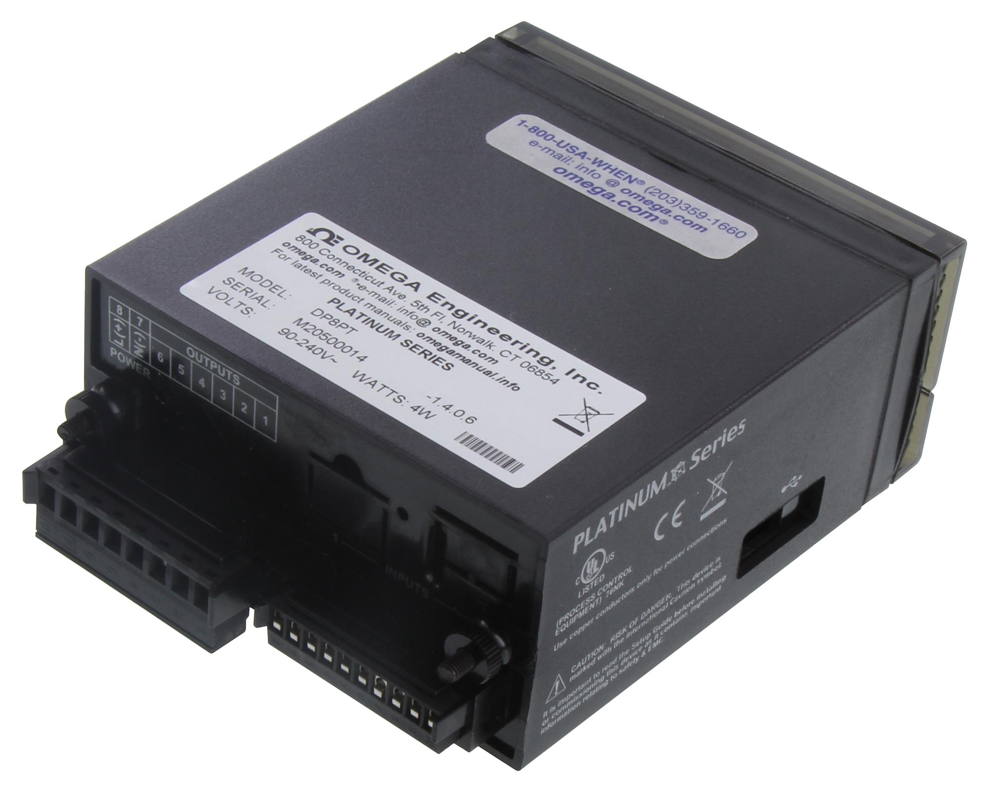 DP8PT - Omega - Process Controller, Platinum Series, 1/8 DIN