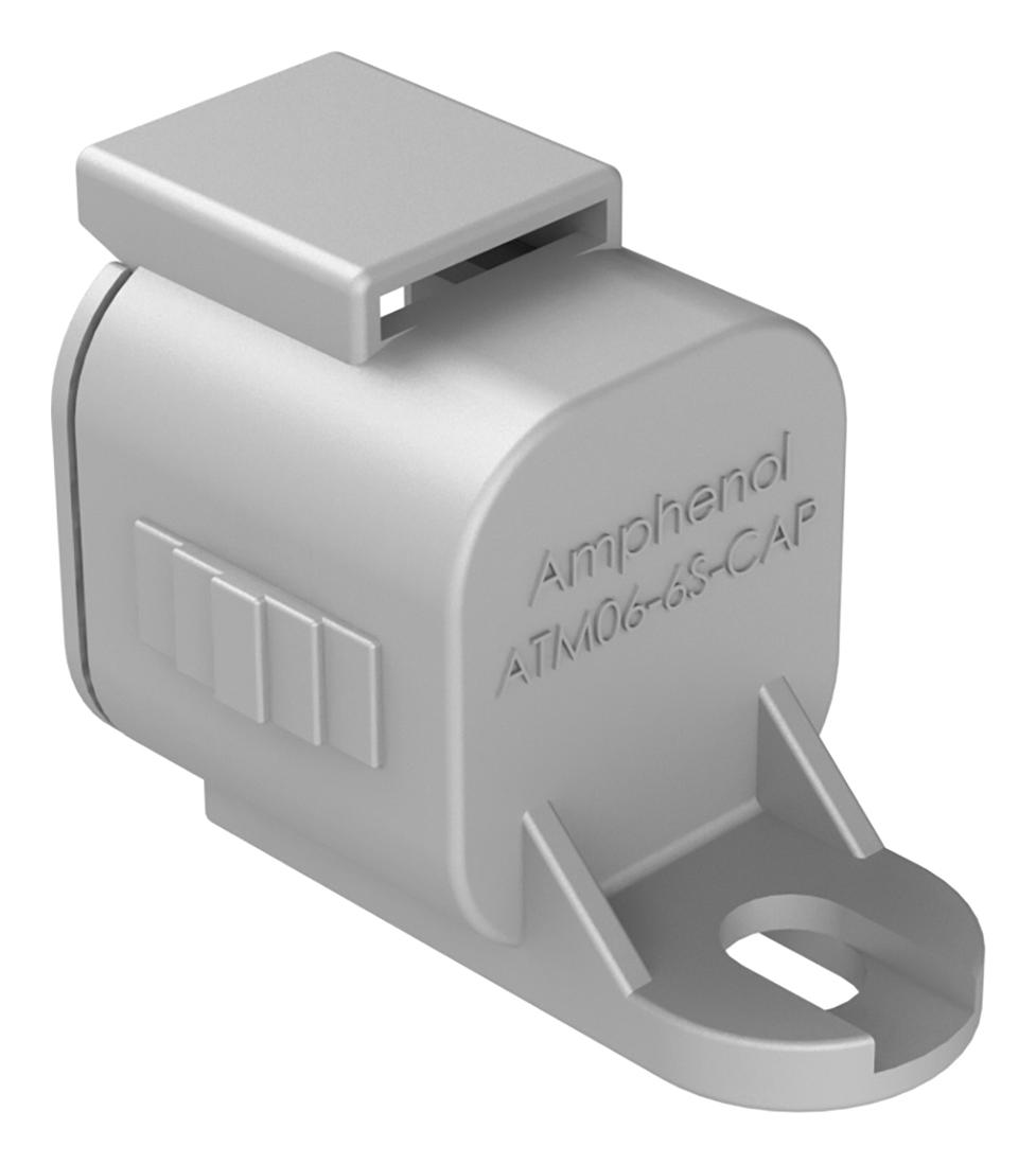 ATM06-6S-CAP - Amphenol Sine/tuchel - Dust Cap / Cover, Grey, 5Pos