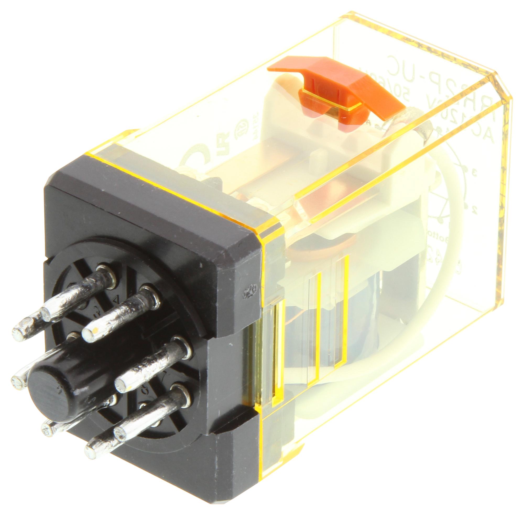 RR2P-UCAC120V - Idec - Power Relay, DPDT, 120 VAC