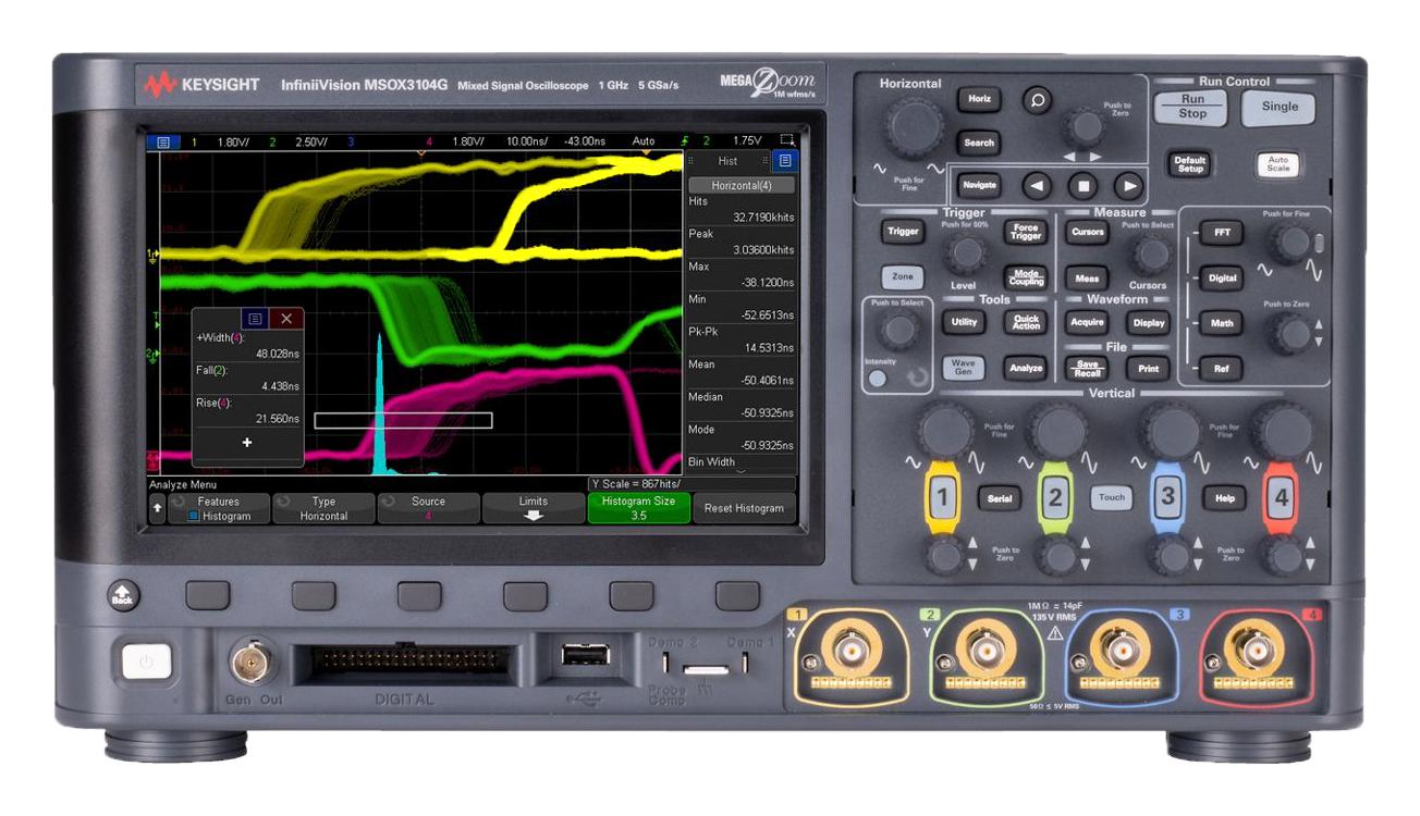 DSOX3034G - Keysight Technologies - Digital Oscilloscope, InfiniiVision ...