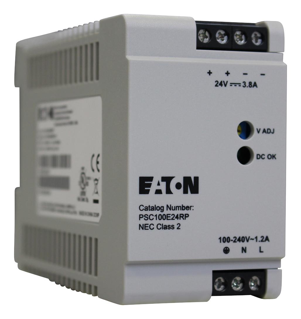 PSC100E24RP - Eaton - AC/DC DIN Rail Power Supply (PSU), 1 Output, 91.2 W
