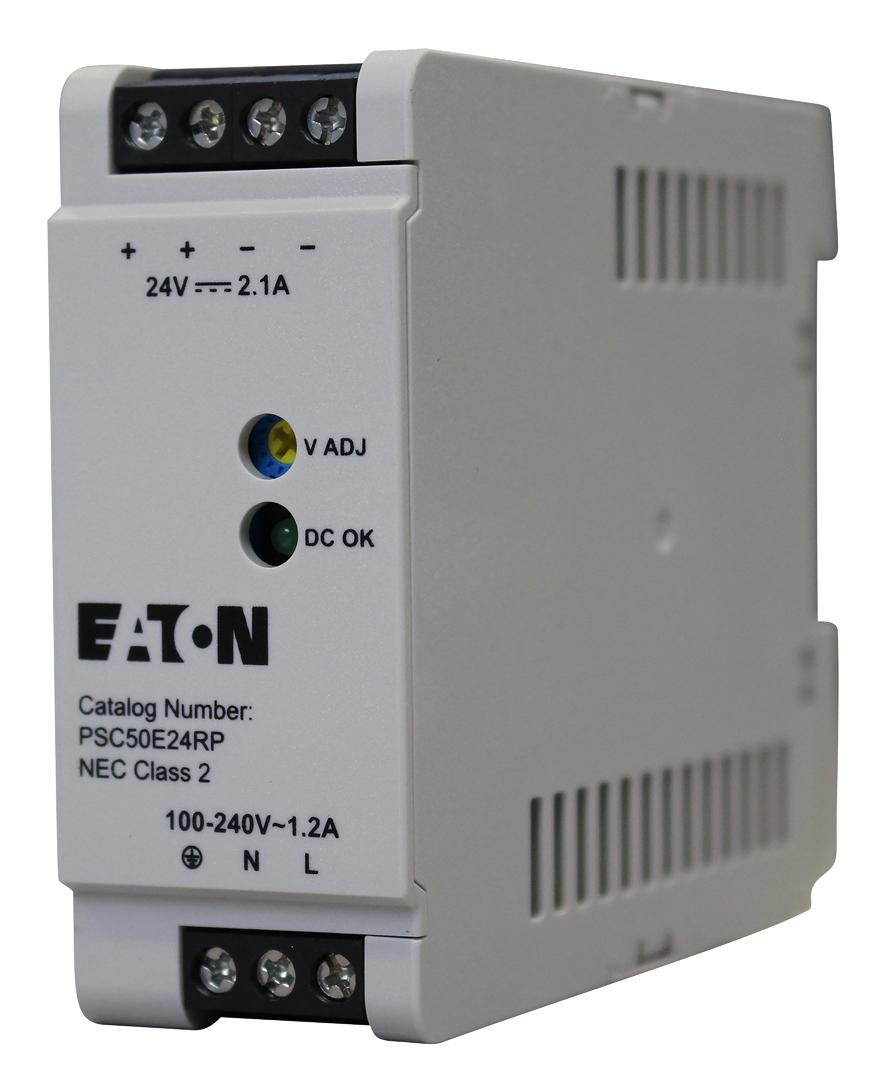 PSC50E24RP - Eaton - AC/DC DIN Rail Power Supply (PSU), ITE, 1 Output