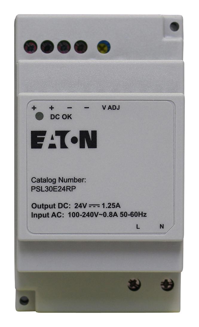 PSL30E24RP - Eaton - AC/DC DIN Rail Power Supply (PSU), 1 Output, 30 W