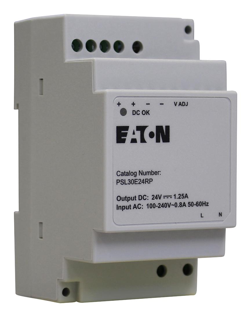 PSL30E24RP - Eaton - AC/DC DIN Rail Power Supply (PSU), 1 Output, 30 W