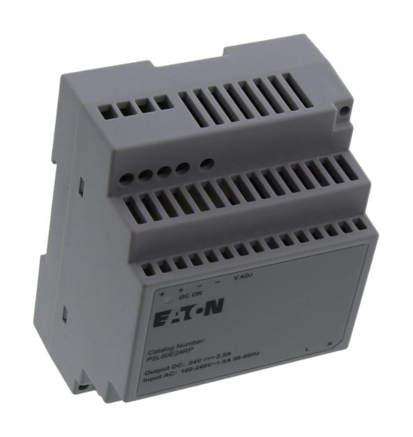 PSL60E24RP - Eaton - AC/DC DIN Rail Power Supply (PSU), ITE, 1 Output