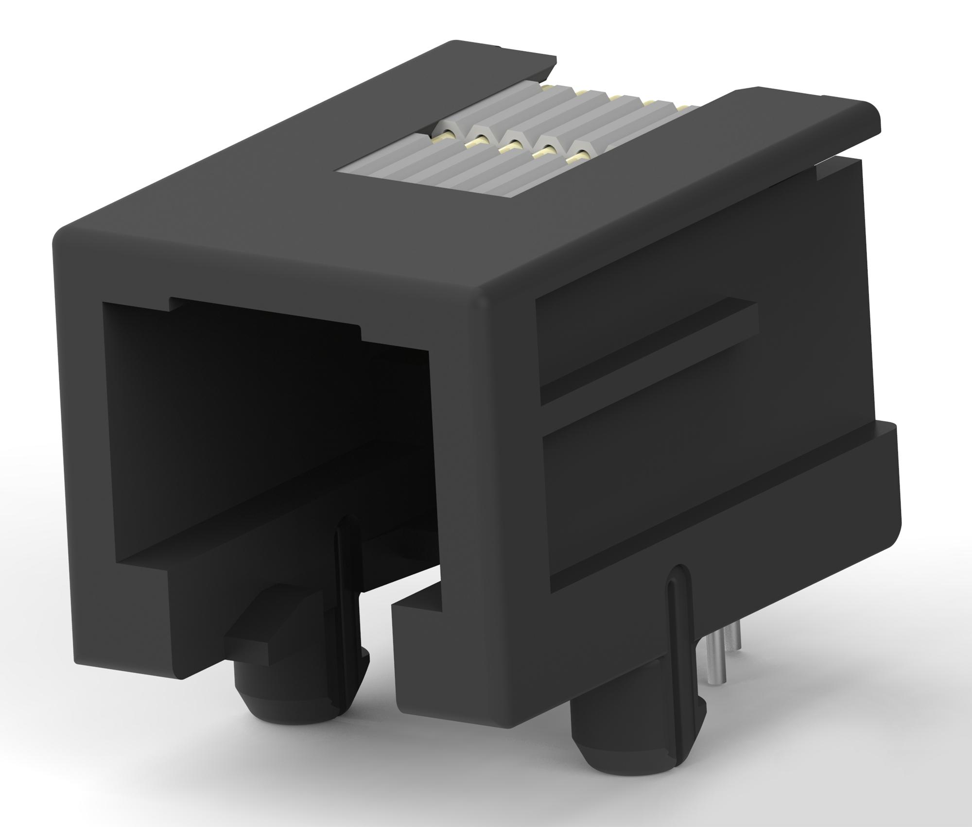 215876-1 - Amp - Te Connectivity - Modular Connector, RJ25 Jack, 1 x 1 ...