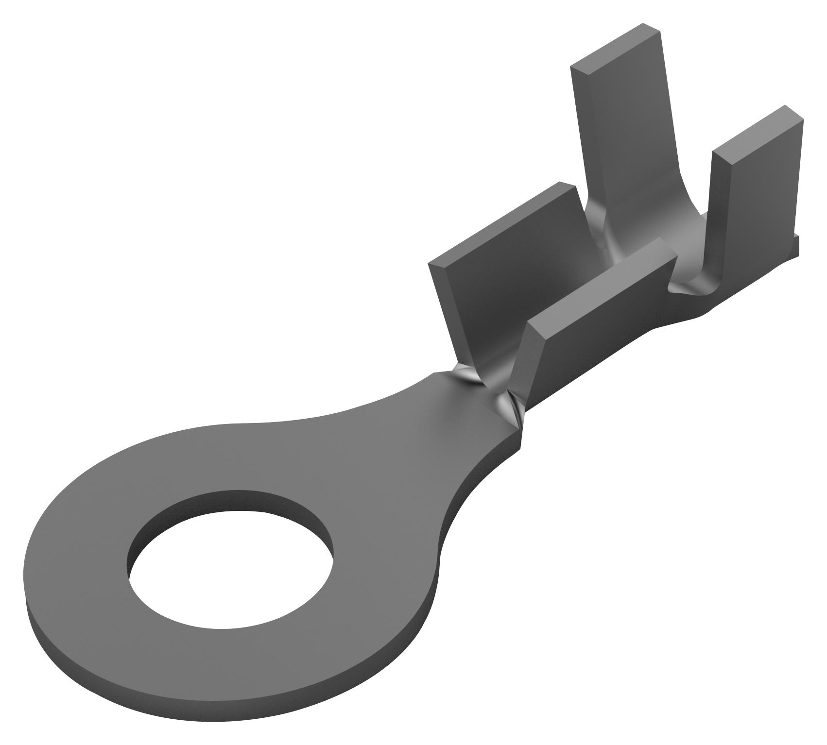 41580 - Amp - Te Connectivity - Ring Tongue Terminal, M3.5, #6