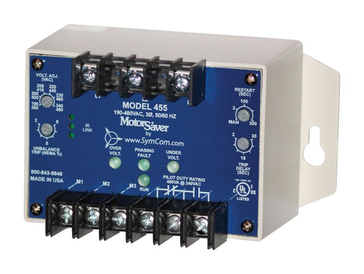 455 - Littelfuse - Phase Monitoring Relay, 455 Series, SPDT