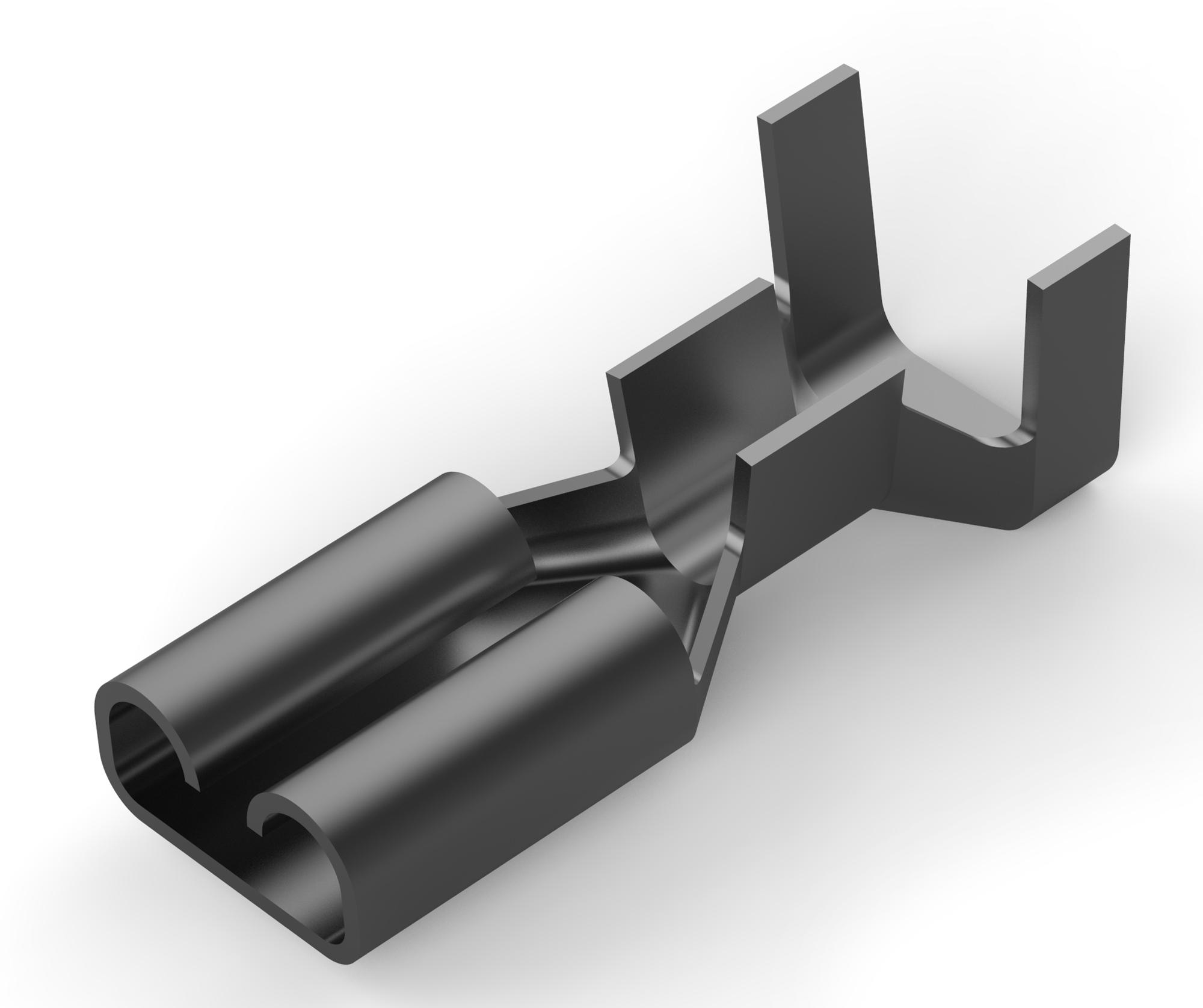 61945-1 - Amp - Te Connectivity - Quick Disconnect Terminal, FASTON 187 ...