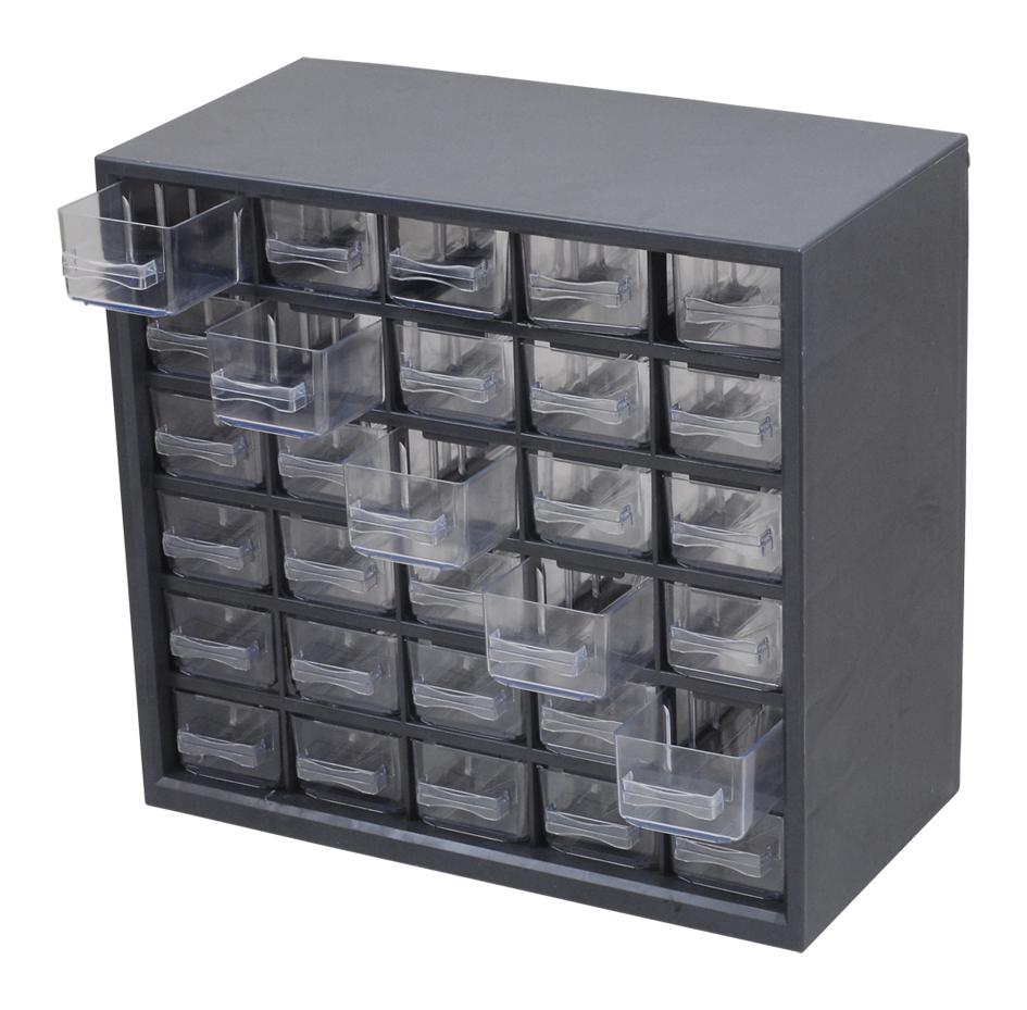 SPC11296 - Duratool - Storage Cabinet, 30 Drawer, Plastic