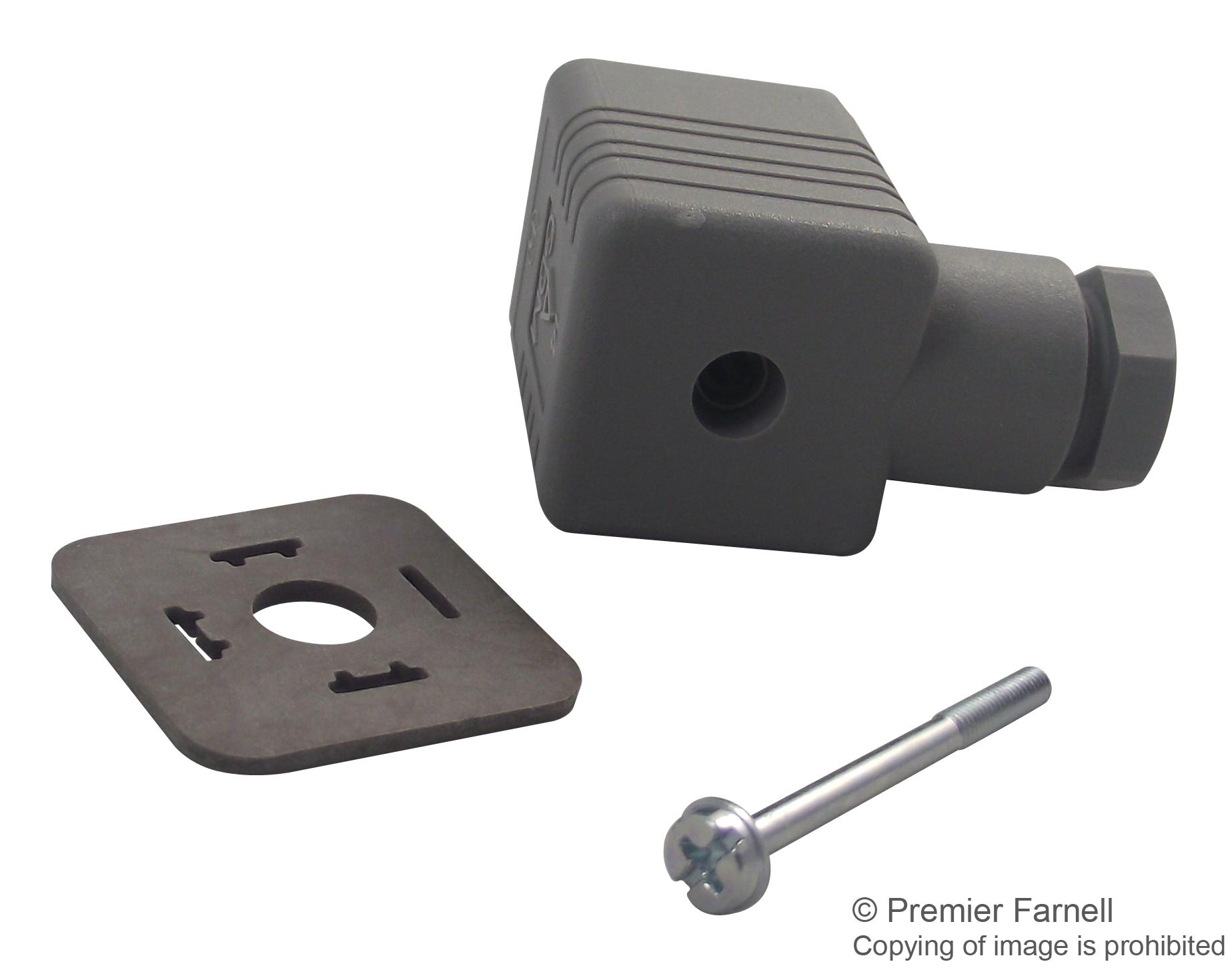 GDM 3016 GR + GDM 3-21 EPDM - Hirschmann - Rectangular Power Connector ...