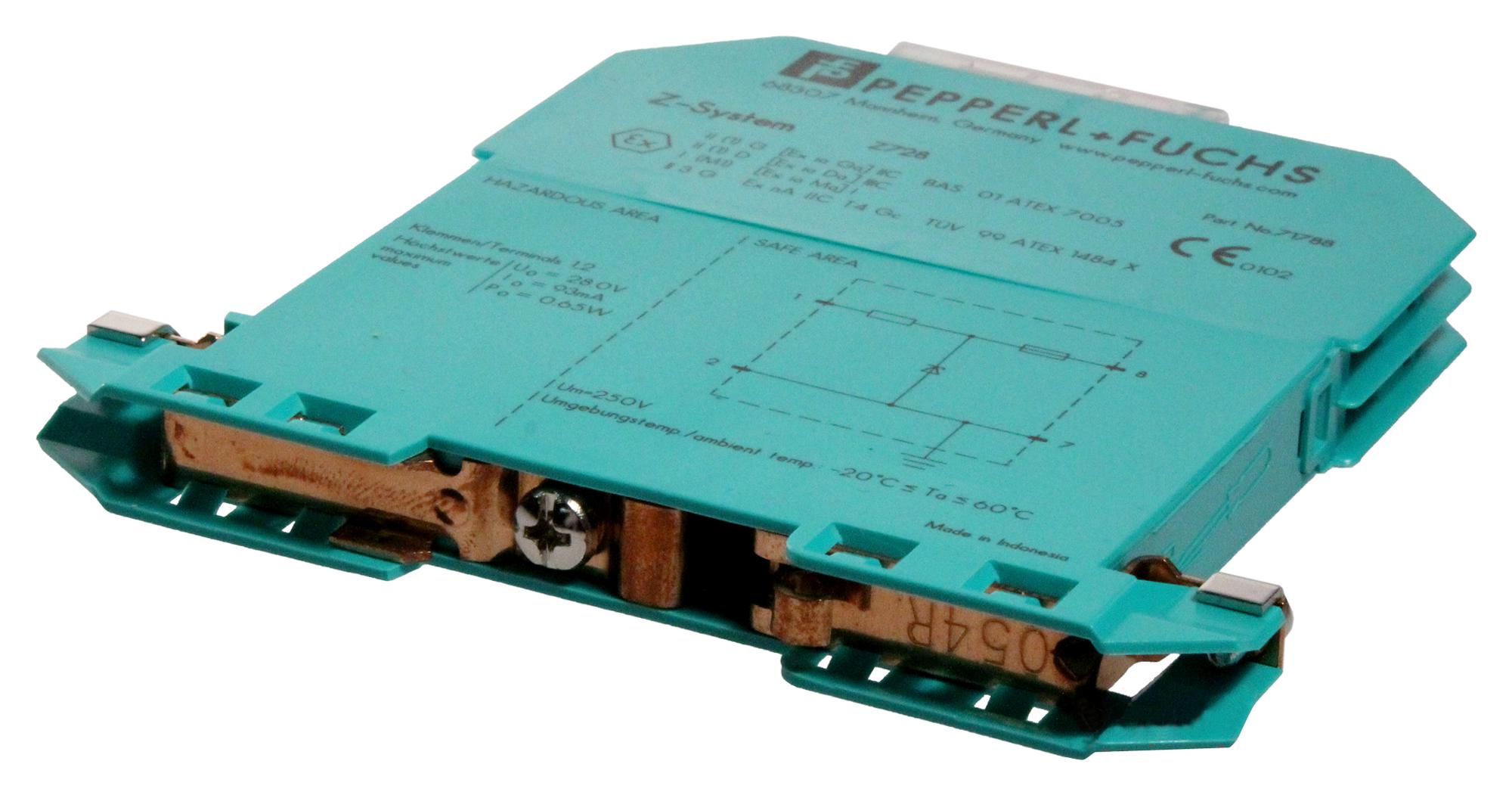 Z728 - Pepperl+fuchs - Zener Barrier, Voltage, DC