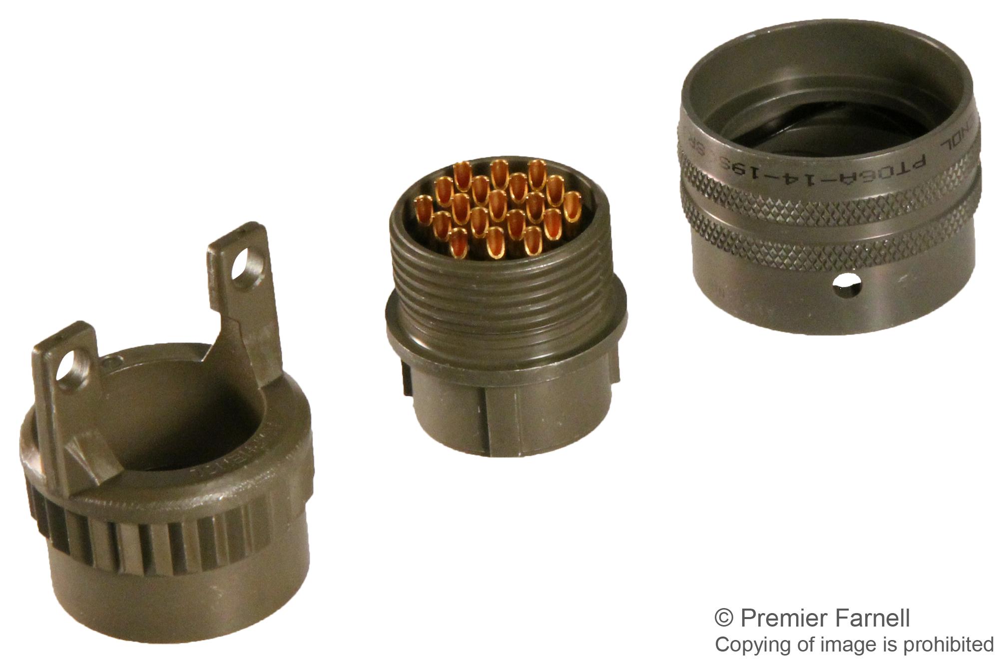 PT06A-14-19S(SR) - Amphenol Industrial - Circular Connector, PT Series ...
